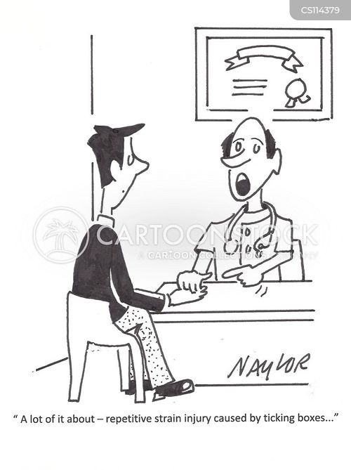 Repetitive Strain Injuries Cartoons and Comics - funny pictures from ...