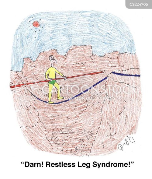 Restless Leg Syndrome Cartoons and Comics - funny pictures from ...