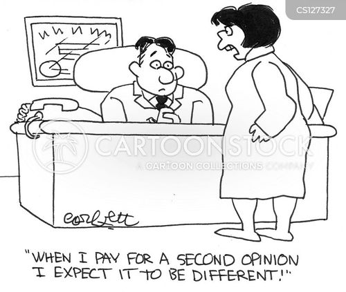 Different Opinions Cartoons and Comics - funny pictures from CartoonStock