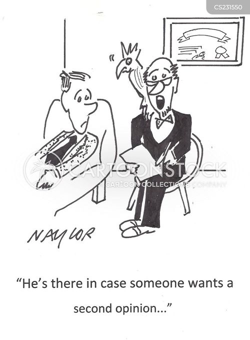 2nd Opinion Cartoons and Comics - funny pictures from CartoonStock