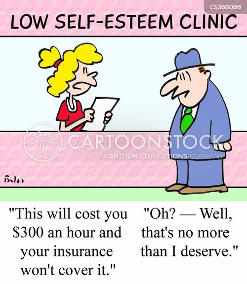 Low Self Esteem Cartoons And Comics Funny Pictures From Cartoonstock