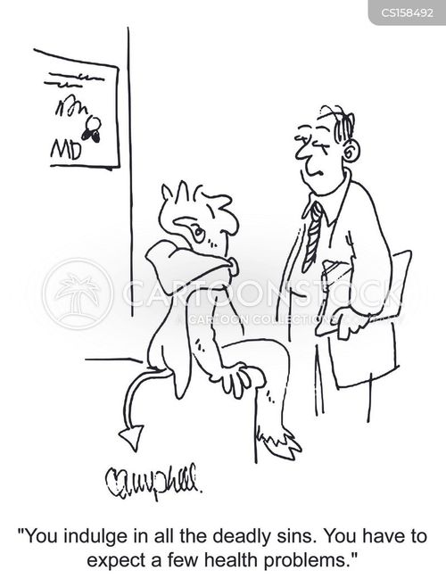 Seven Deadly Sin Cartoons and Comics - funny pictures from CartoonStock