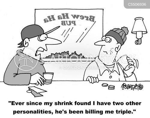 Double Personality Cartoons and Comics - funny pictures from CartoonStock