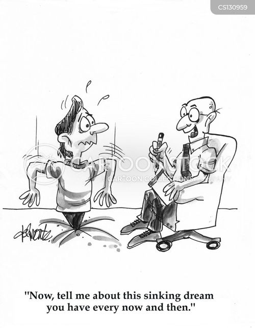 Sinking Dreams Cartoons and Comics - funny pictures from CartoonStock
