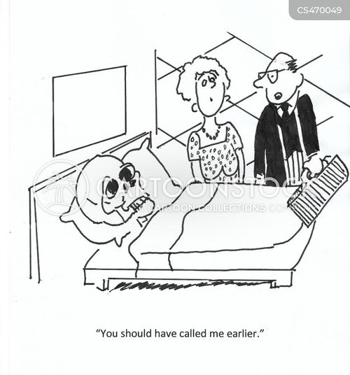 On Death Bed Cartoons and Comics - funny pictures from CartoonStock