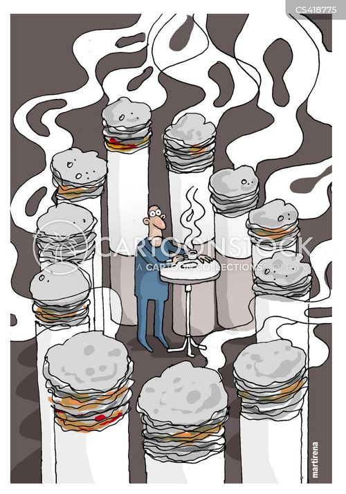 Second Hand Smoke Cartoons and Comics - funny pictures from CartoonStock