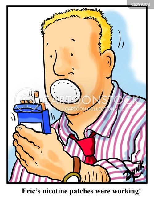 Nicotine Addiction Cartoons and Comics - funny pictures from CartoonStock