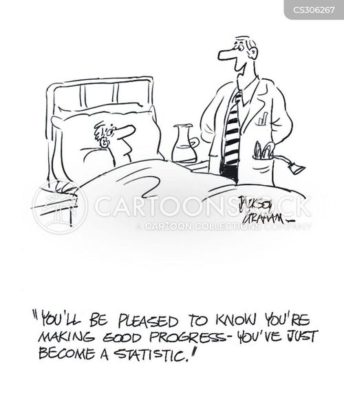 Medical Statistics Cartoons and Comics - funny pictures from CartoonStock