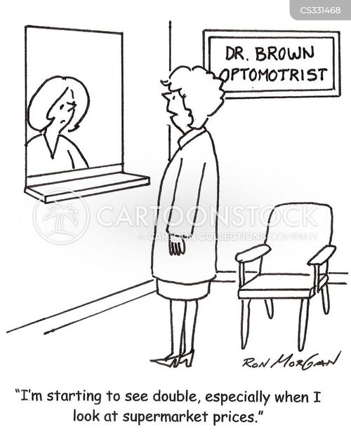 Seeing Double Cartoons and Comics - funny pictures from CartoonStock