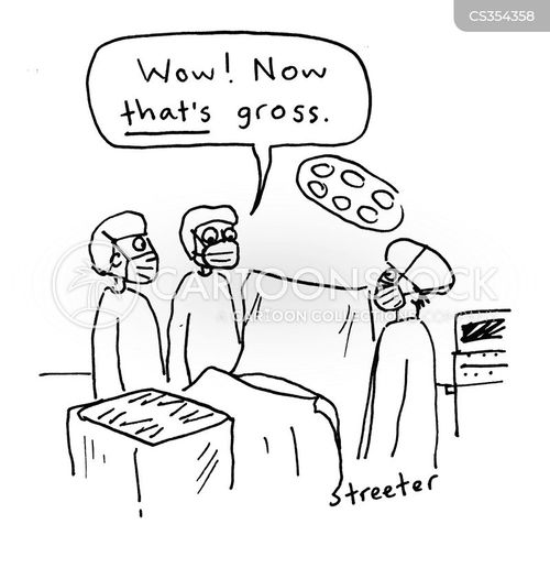 Grossed Out Cartoons and Comics - funny pictures from CartoonStock