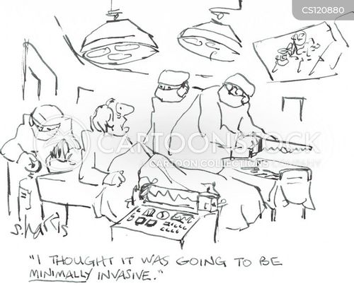 Keyhole Surgery Cartoons and Comics - funny pictures from CartoonStock