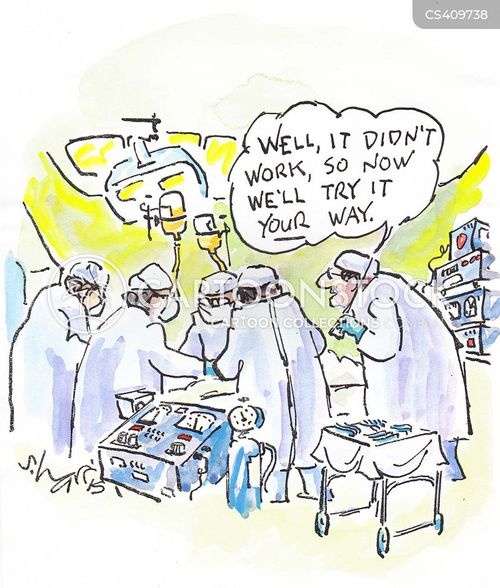 Operating Rooms Cartoons and Comics - funny pictures from CartoonStock