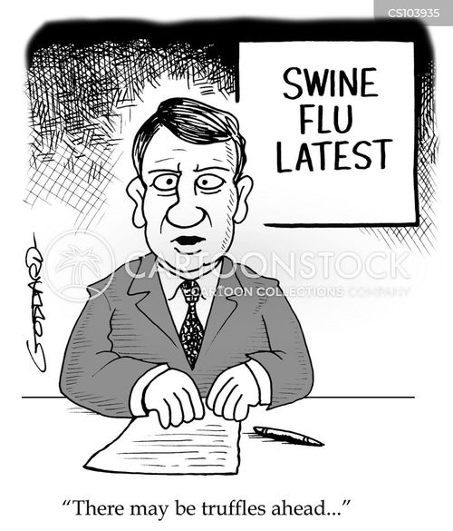 Influenza Outbreak Cartoons and Comics - funny pictures from CartoonStock
