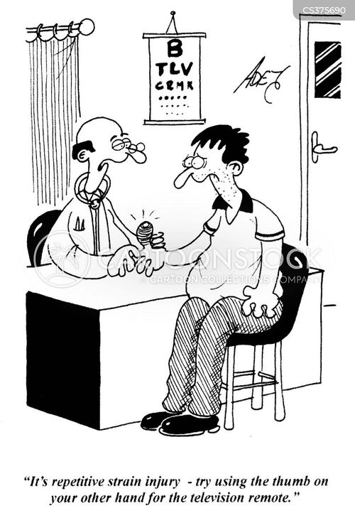 Repetitive Strain Injury Cartoons and Comics - funny pictures from ...