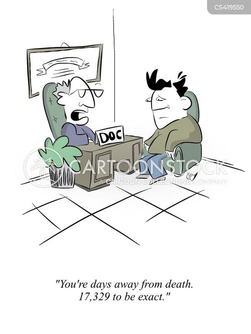 Terminal Diagnoses Cartoons and Comics - funny pictures from CartoonStock