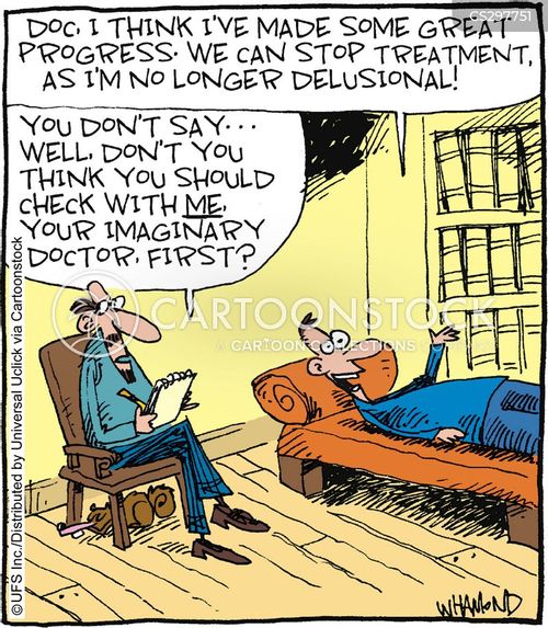 Invisible Friend Cartoons and Comics - funny pictures from CartoonStock