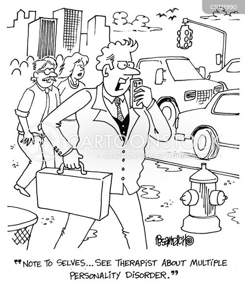 Multiple Personality Disorder Cartoons and Comics - funny pictures from ...