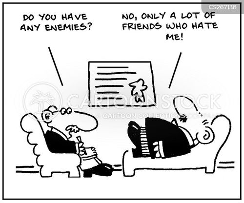 Worst Enemy Cartoons and Comics - funny pictures from CartoonStock