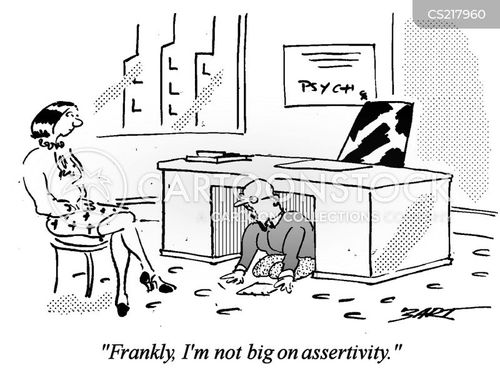 Assertivity Cartoons and Comics - funny pictures from CartoonStock