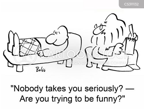 Taken Seriously Cartoons and Comics - funny pictures from CartoonStock