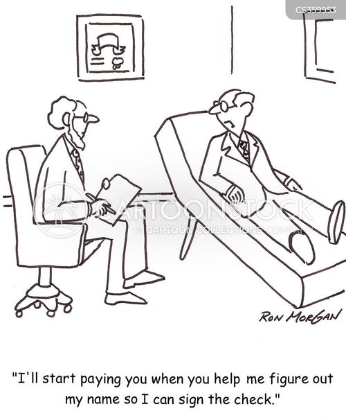 Checking Names Cartoons and Comics - funny pictures from CartoonStock