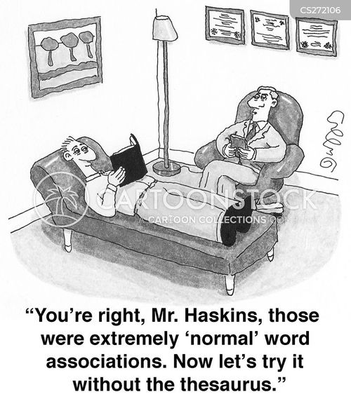 Word Association Cartoons and Comics - funny pictures from CartoonStock