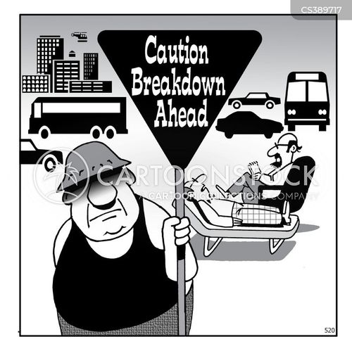 On-air Breakdown Cartoons and Comics - funny pictures from CartoonStock