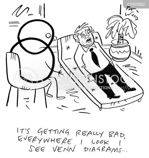 Venn Diagram Cartoons and Comics - funny pictures from CartoonStock