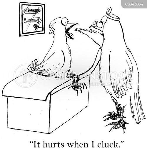 Clucking Cartoons and Comics - funny pictures from CartoonStock