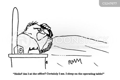 Night Call Cartoons and Comics - funny pictures from CartoonStock