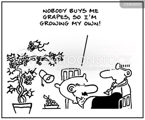 Grape Growing Cartoons and Comics - funny pictures from CartoonStock