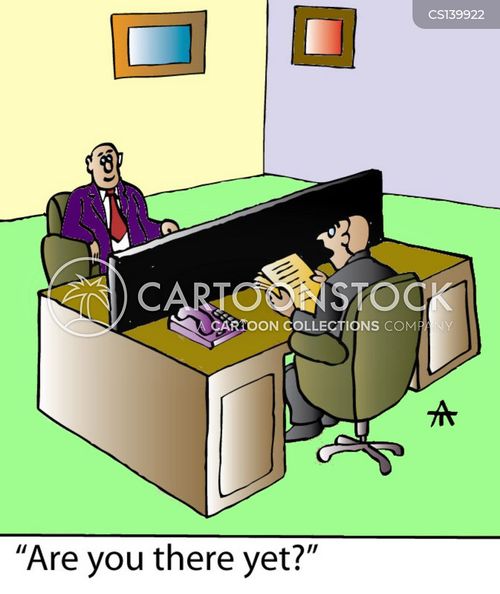 Cartoons und Karikaturen mit Isolationen