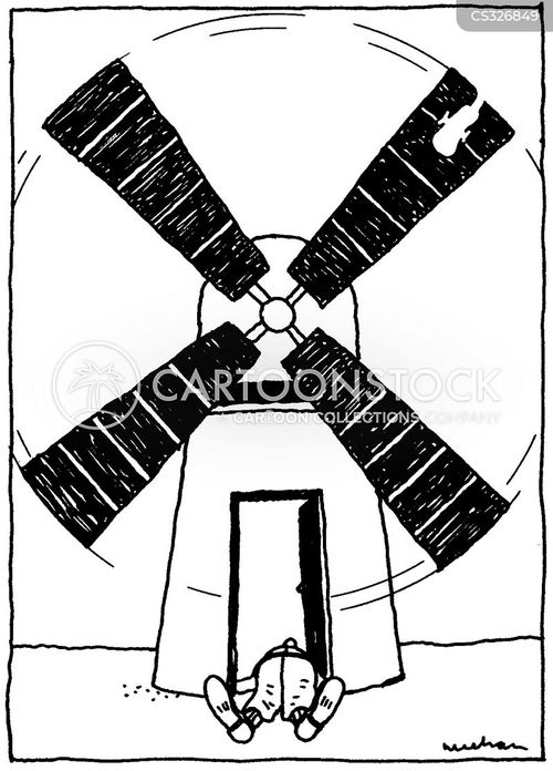 Windmill Cartoons and Comics - funny pictures from CartoonStock