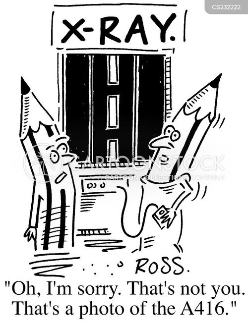 X-ray Image Cartoons and Comics - funny pictures from CartoonStock