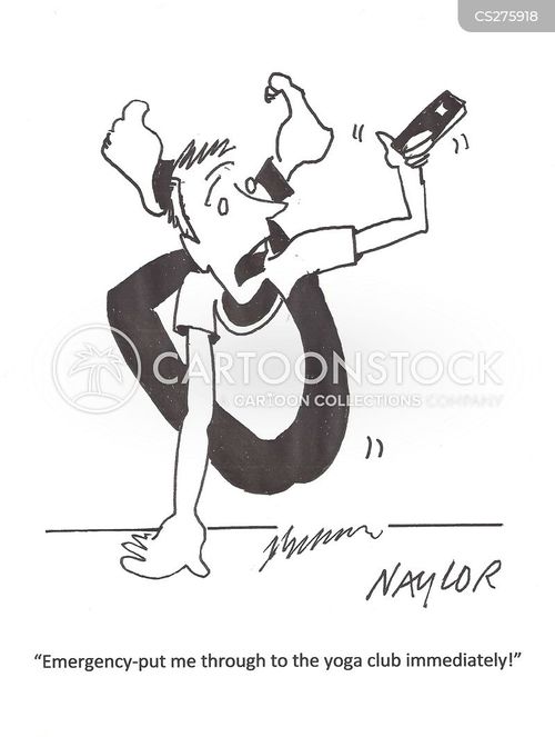 Yoga Instruction Cartoons and Comics - funny pictures from CartoonStock