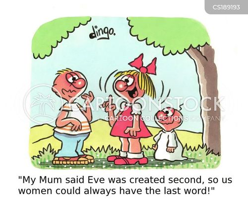 Creation Of Eve Cartoons and Comics - funny pictures from CartoonStock