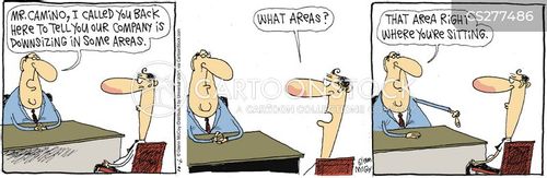 Losing Your Job Cartoons and Comics - funny pictures from CartoonStock