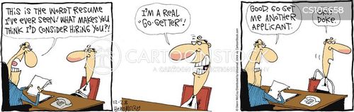 Go-getter Cartoons and Comics - funny pictures from CartoonStock