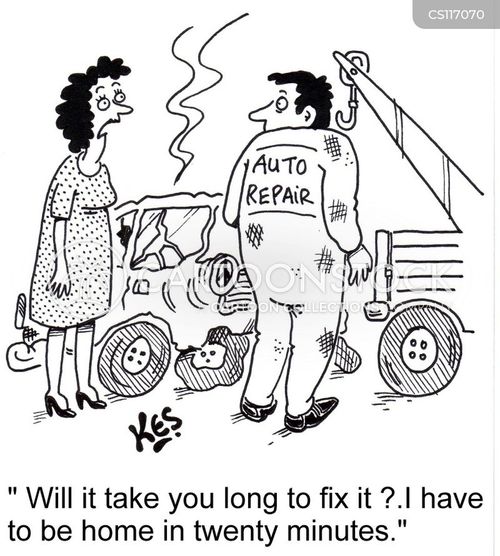 Brake Inspection Cartoons and Comics - funny pictures from CartoonStock
