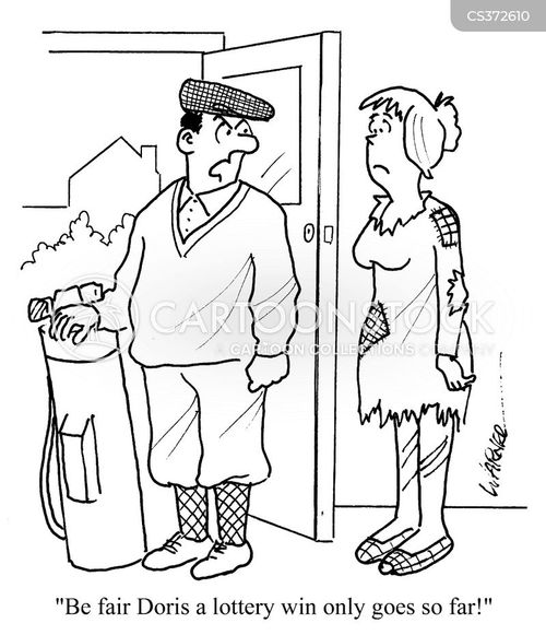 The Lottery Cartoons and Comics - funny pictures from CartoonStock
