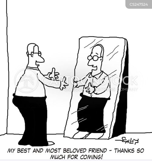 Talk To Yourself Cartoons and Comics - funny pictures from CartoonStock