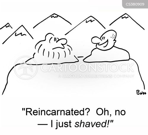 Reincarnation Cartoons and Comics - funny pictures from CartoonStock