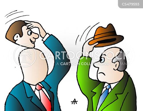 Hat Etiquette Cartoons and Comics - funny pictures from CartoonStock