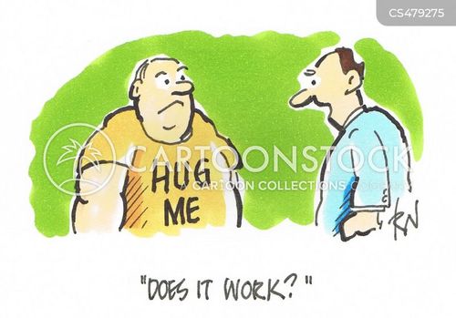 Free Hugs Cartoons and Comics - funny pictures from CartoonStock