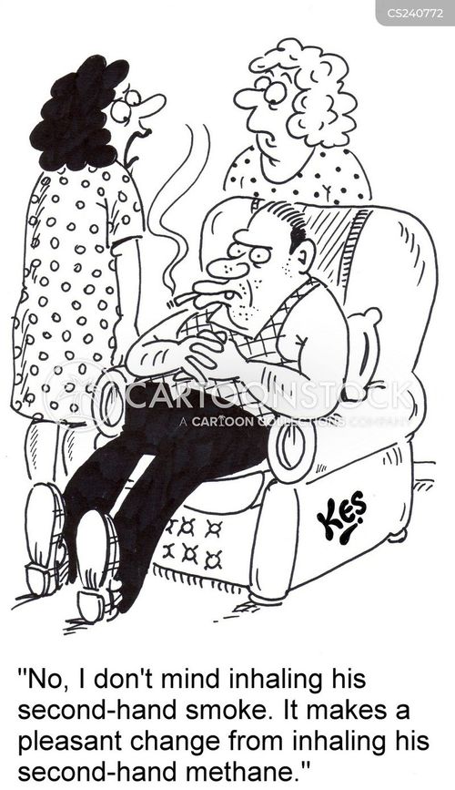 Passive Smoke Cartoons and Comics - funny pictures from CartoonStock