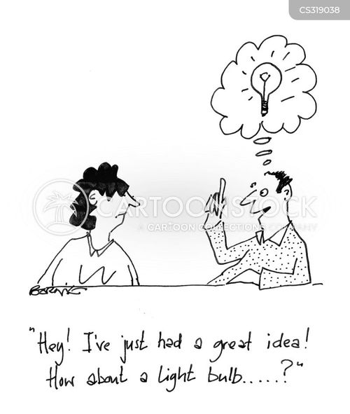 Clever Idea Cartoons and Comics - funny pictures from CartoonStock