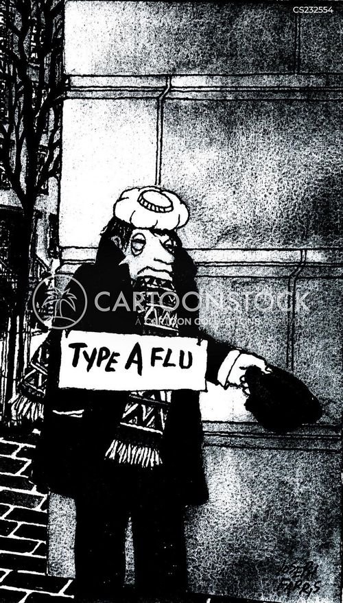 Man Cold Cartoons and Comics - funny pictures from CartoonStock
