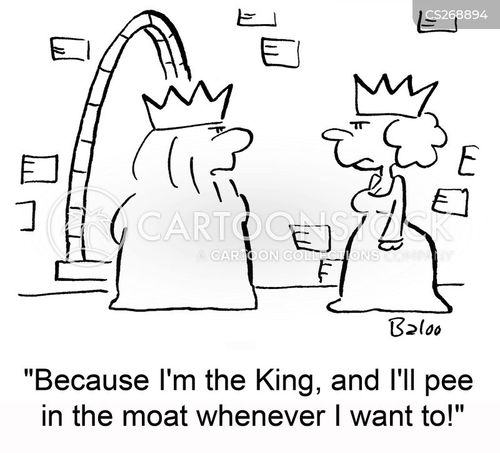 Princess And The Pee Cartoons and Comics - funny pictures from CartoonStock