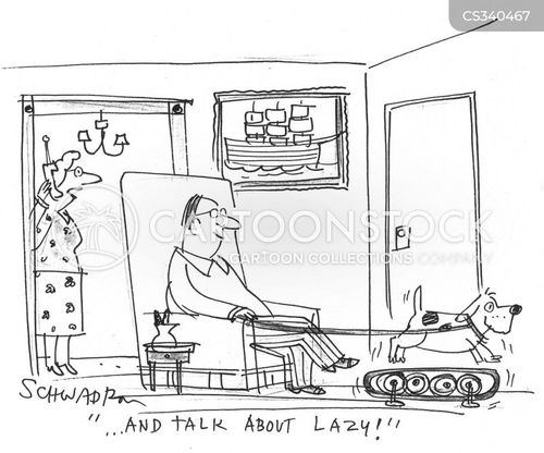 Bone Idleness Cartoons and Comics - funny pictures from CartoonStock