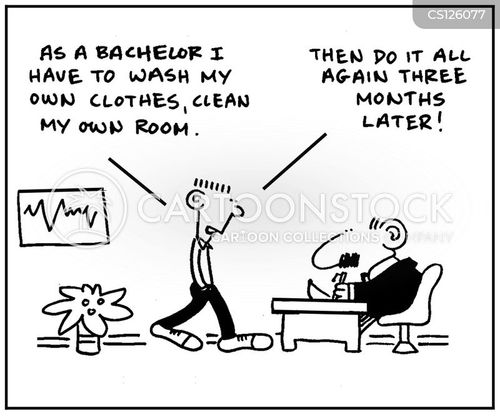 Bachelor's Pad Cartoons and Comics - funny pictures from CartoonStock